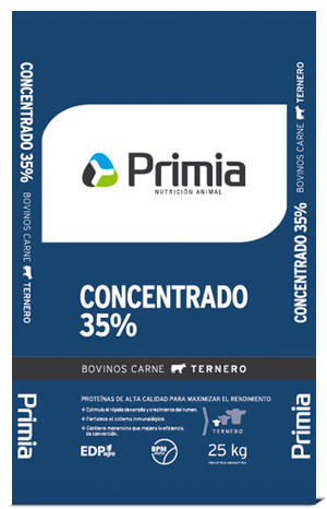 CONCENTRADO 35% | Primia Nutrición Animal